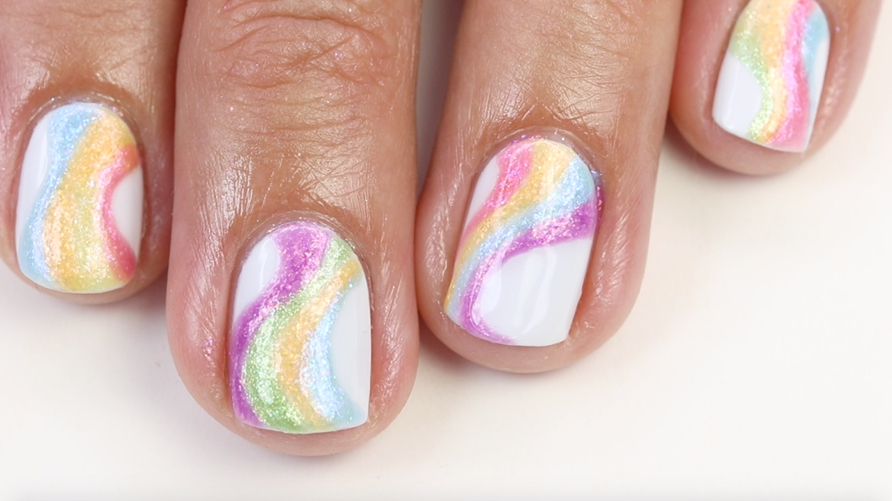 Rainbow Nails Tutorial