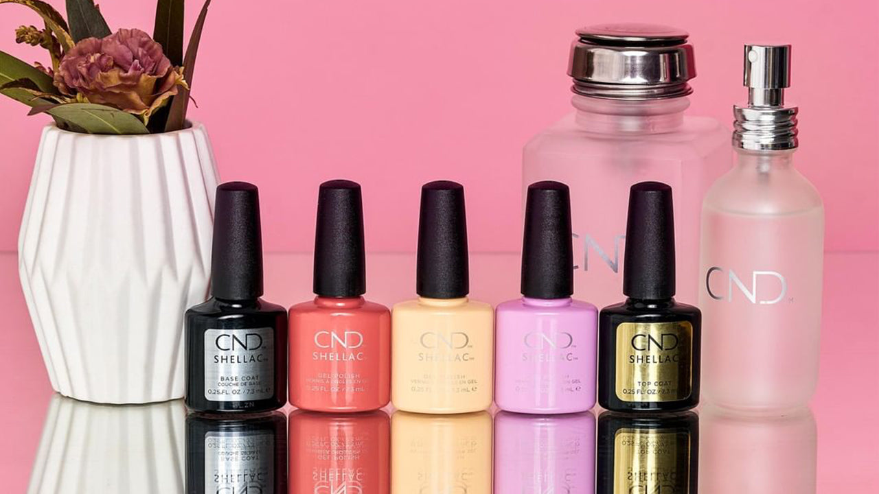 How To Apply & Remove Gel Nail Polish At Home - Using CND Shellac