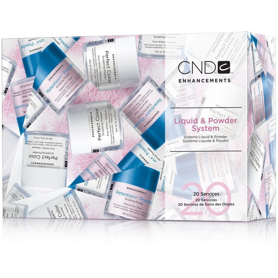 CND - Liquid & Powder System - Clear Kit - CNDM-032566 - Beyond Polish