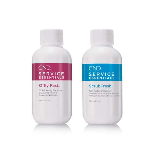CND - Offly Fast 2oz & ScrubFresh 2oz Combo - Cleansers & Removers ...