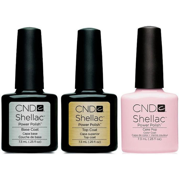 CND - Shellac Combo - Base, Top & Cake Pop