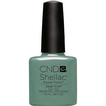 CND - Shellac Sage Scarf (0.25 OZ) - Green Gel Polish - CNDS-Sage Scarf ...