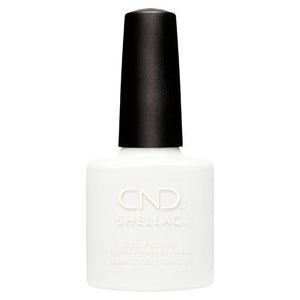 CND - Shellac Studio White (0.25 oz) - White Gel Polish - CNDS-Studio ...