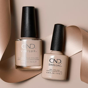 CND - Shellac & Vinylux Combo - Cuddle Up - Nude, Pink Gel & Lacquer ...