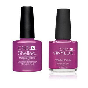 CND - Shellac & Vinylux Combo - Magenta Mischief