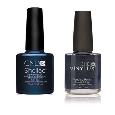 CND - Shellac & Vinylux Combo - Midnight Swim
