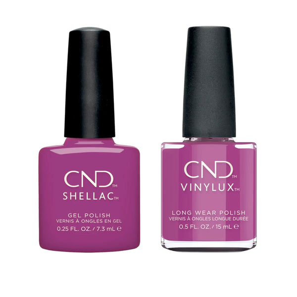 CND - Shellac & Vinylux Combo - Orchid Canopy - Purple Gel & Lacquer ...