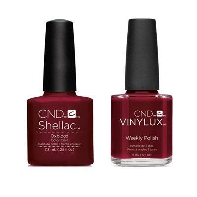 CND - Shellac & Vinylux Combo - Oxblood