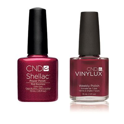CND - Shellac & Vinylux Combo - Red Baroness