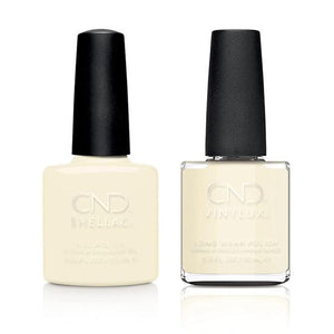 CND - Shellac & Vinylux Combo - White Button Down - White Gel & Lacquer Polish - CNDSV-392-WHITE ...