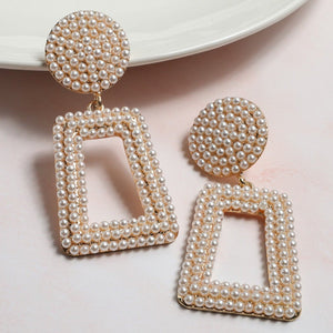 Celine Statement Drop Earrings - Earrings - ETEA-1098 - Beyond Polish