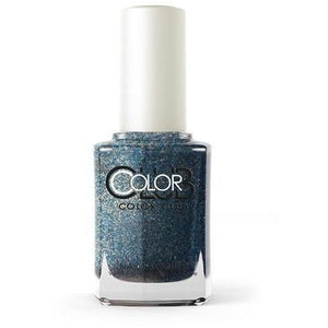 Color Club Nail Lacquer - Cold Metal 0.5 oz - Blue Nail Lacquer - CC ...