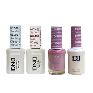 DND - Base, Top, Gel & Lacquer Combo - Hazelnut - #607 - Pink Gel ...