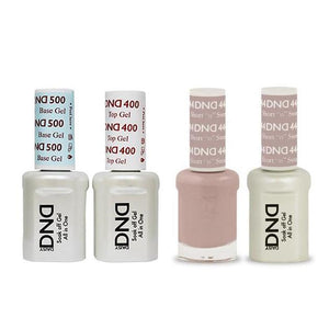 DND - Base, Top, Gel & Lacquer Combo - Short n Sweet - #444 - Nude Gel ...