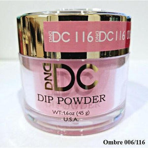 DND - DC Dip Powder - Blushing Face 2 oz - #116 - Pink Dipping Powder ...