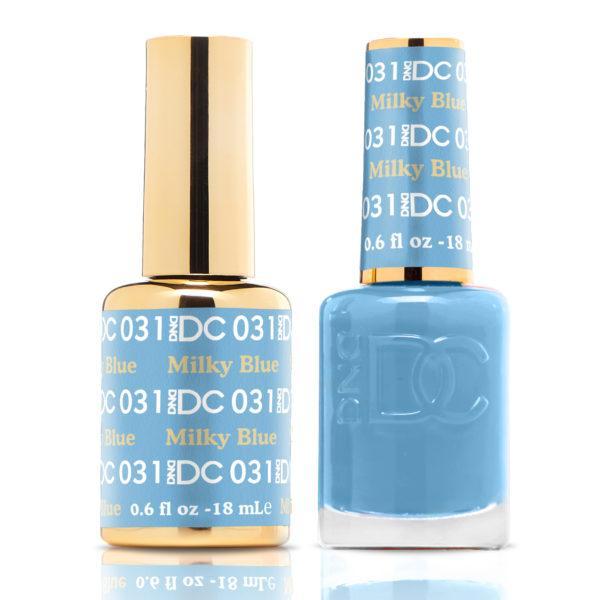 DND - DC Duo - Milky Blue - #DC031 - Blue Gel & Lacquer Polish - DND ...
