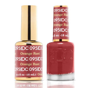 DND - DC Duo - Orange Rust - #DC095 - Orange Gel & Lacquer Polish - DND ...