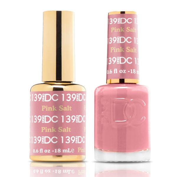 DND - DC Duo - Pink Salt - #DC139 - Pink Gel & Lacquer Polish - DND ...