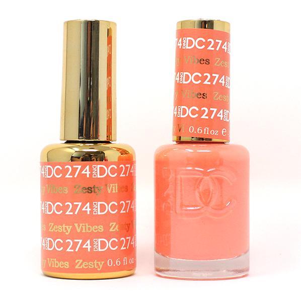 DND - DC Duo - Zesty Vibes - #DC274 - Orange Gel & Lacquer Polish - DND ...
