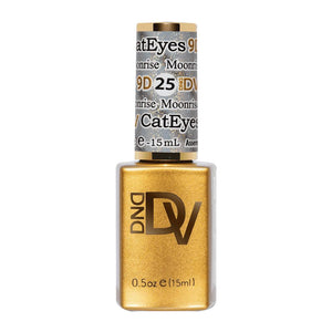 DND - Diva 9D Cat Eye - Daydream - Moonrise #25 - Silver Gel Polish ...
