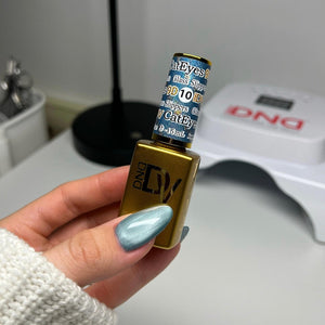 DND - Diva 9D Cat Eye - Glassball - Glass Slipper #10 - Blue Gel Polish ...