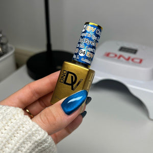 DND - Diva 9D Cat Eye - Glassball - Loyal To You #04 - Blue Gel Polish ...