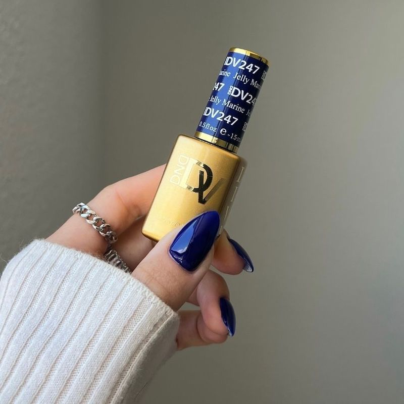 DND - Diva Duo - Jelly Marine - #247 - Blue Gel & Lacquer Polish - DND ...
