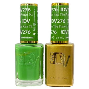 DND - Diva Duo - Kiss The Prince - #276 - Green Gel & Lacquer Polish ...