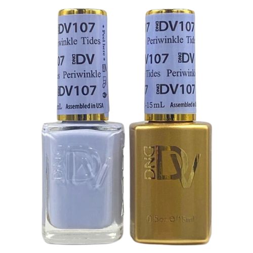 DND - Diva Duo - Periwikle Tides - #107 - Blue, Purple Gel & Lacquer ...
