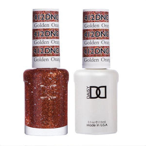 DND - Gel & Lacquer - Golden Orange Star - #412 - Orange Gel & Lacquer ...