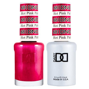 DND - Gel & Lacquer - Hot Pink Patrol - #681 - Pink Gel & Lacquer ...