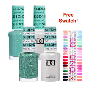 DND - Gel Starter Set - DND 36 Set Swatch #4 - Multi Gel & Lacquer ...