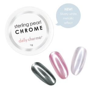 Daily Charme - Sterling Chrome Pearl Powder - Nail Art - DCHARM-MB ...