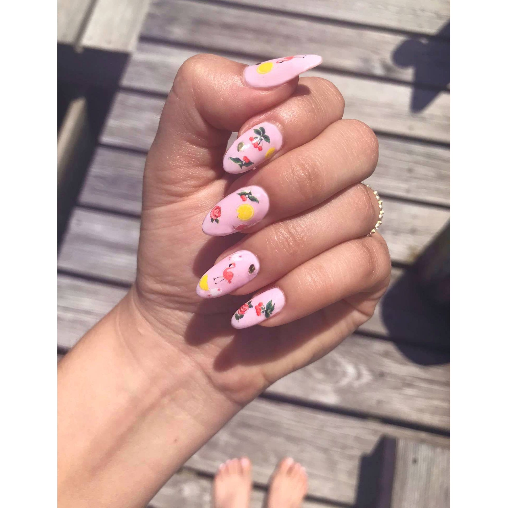 Deco Beauty - Nail Art Stickers - Pink Pony