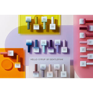 GENTLE PINK - Gel Polish Hello Syrup Collection 0.30 oz - Multi Gel ...