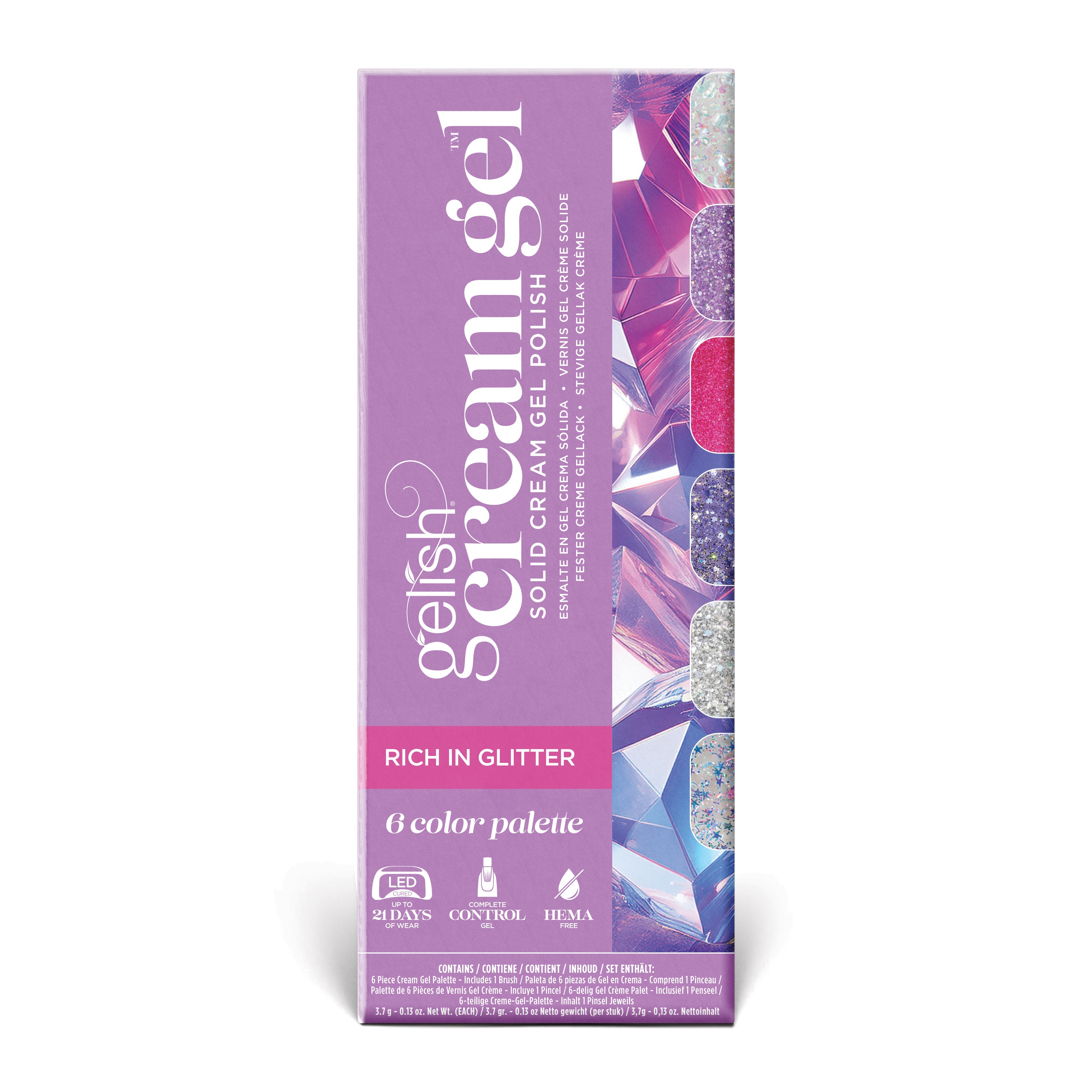 Harmony Rich In Glitter - Multi Gel Polish - 1121813 - Beyond Polish