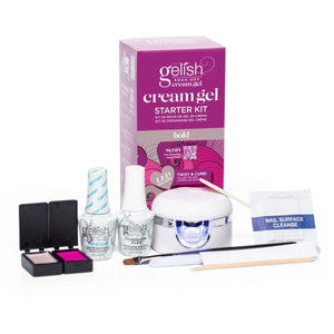Gelish - Cream Gel Starter Kit - Bold - Purple, Tan Gel Polish - HG-CG ...