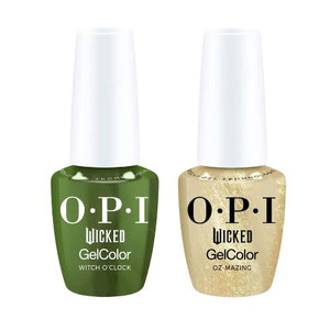 Intelli-OPI GelColor Set - Witch O'Clock & Oz-Mazing - Gold, Green Gel ...