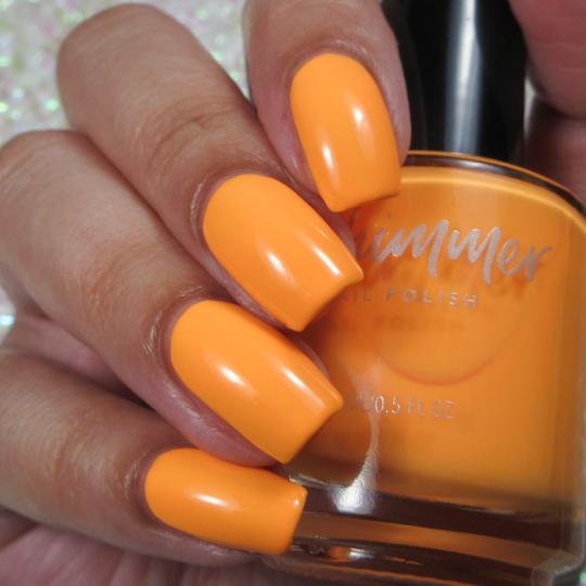 KBShimmer Push Your Luck - Orange Nail Lacquer - PUSH YOUR LUCK ...