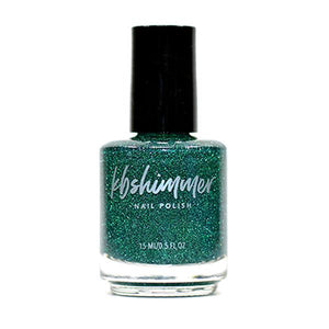 KBShimmer - Reflective Nail Polish - Logging Off - Green Nail Lacquer ...