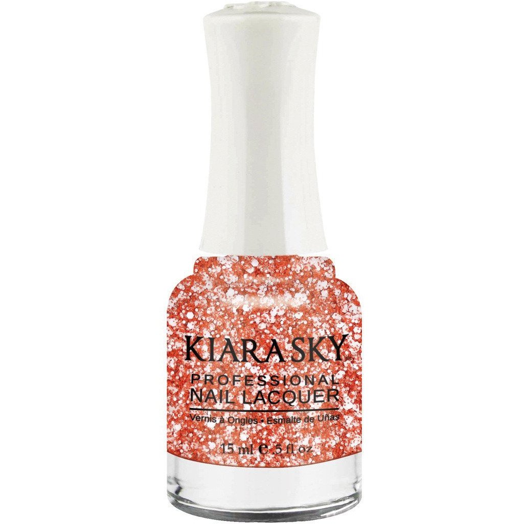 Kiara Sky - Koral Kicks 0.5 oz - #N499 - Orange Nail Lacquer - KSL-N499 ...