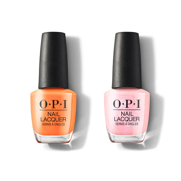 Lacquer Set - OPI Me Myself and OPI Set 3 - Multi, Orange, Pink Nail ...