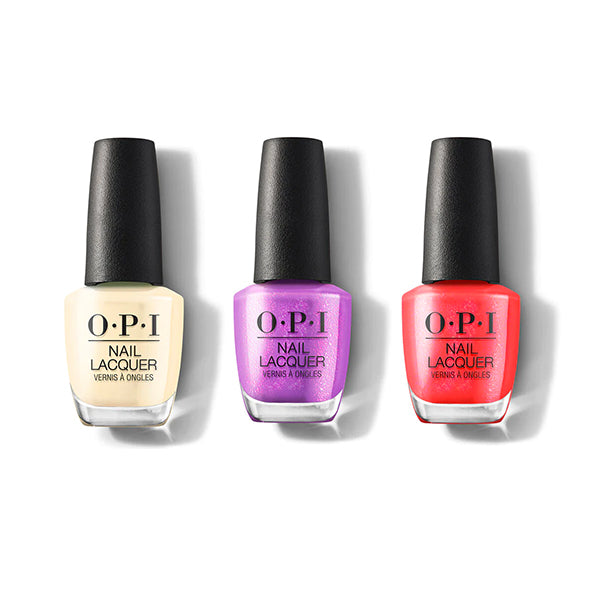 Lacquer Set - OPI Me Myself and OPI Set 4 - Multi, Purple, Red, Yellow ...