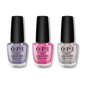 Lacquer Set - OPI Metallic Mega Mix - Lacquer Set 2 - Pink, Purple ...