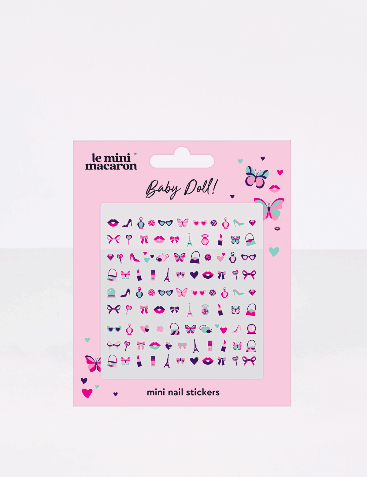 Le Mini Macaron Mini Nail Stickers - Baby Doll - Nail Art - LMMS-BABY ...
