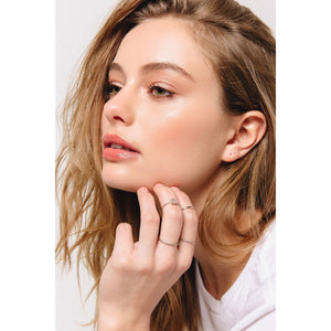 Lucky Star Ring Set - Silver Rings - ETRI-1001 - Beyond Polish