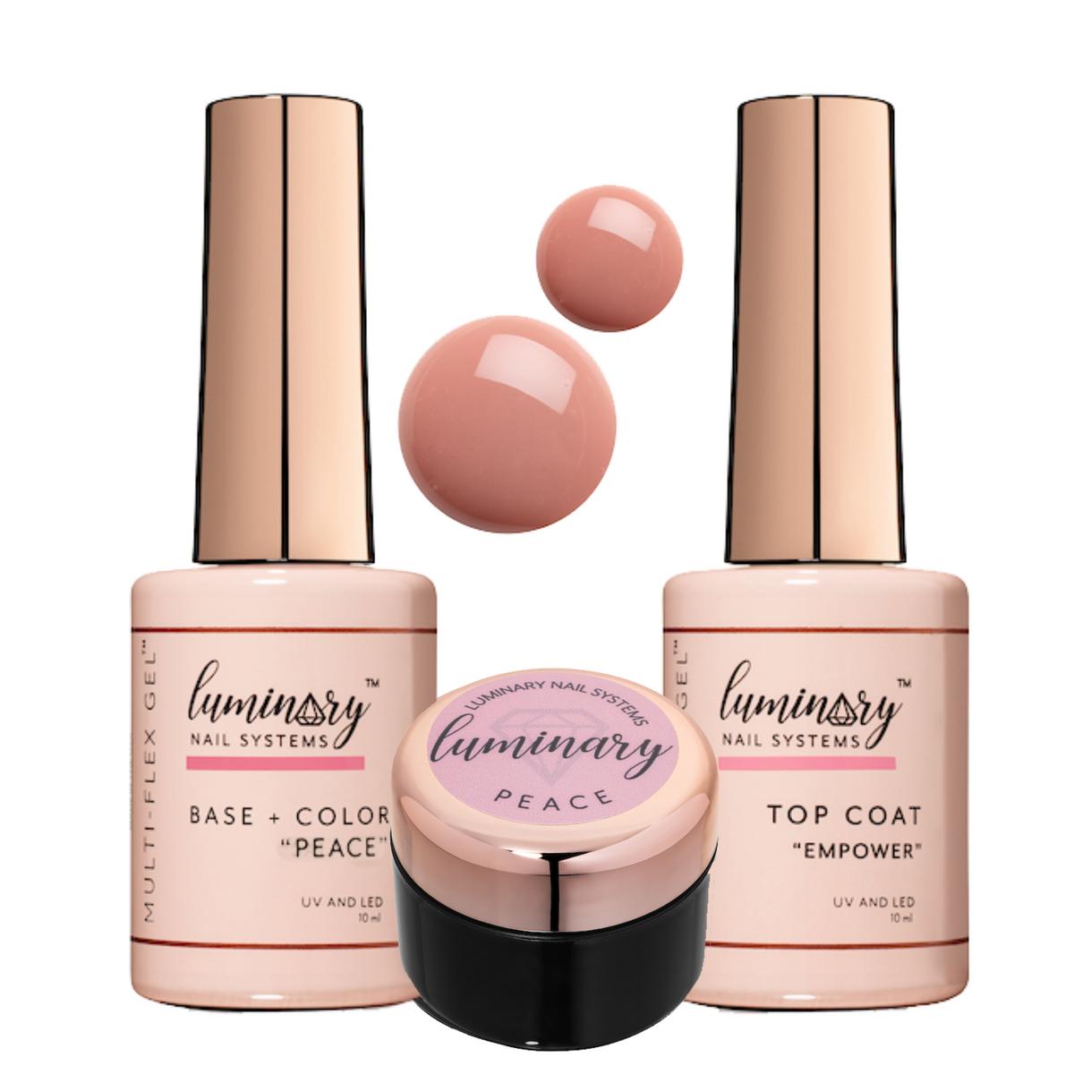 Luminary Starter Kit Peace Builder Gel | Beyond Polish