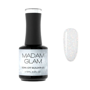 Madam Glam - Builder Gel - Shimmer Clear - Clear Nail Extensions ...