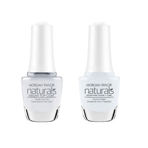 Morgan Taylor - Top Coat & Breath Of Fresh Air Combo - Blue Nail ...