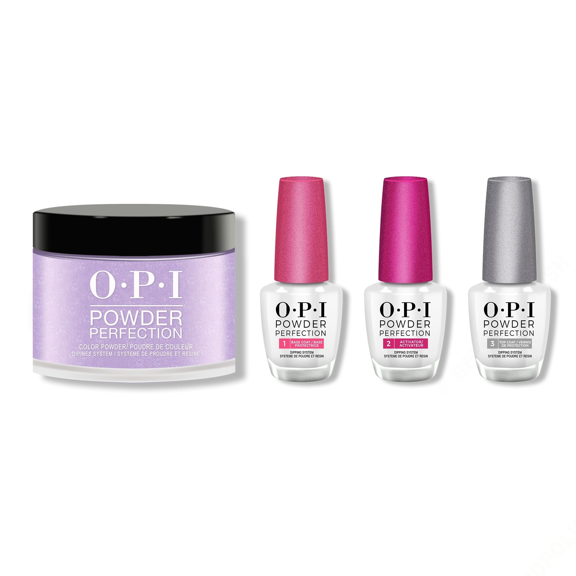 OPI - Dip Powder Combo - Liquid Set & Suga Cookie - Purple Dipping ...